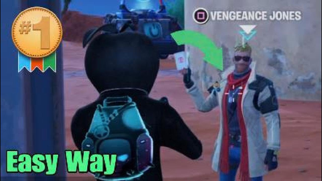 Easily Talk to Hope and Jones - Fortnite Welcome to the Wasteland Quest ...