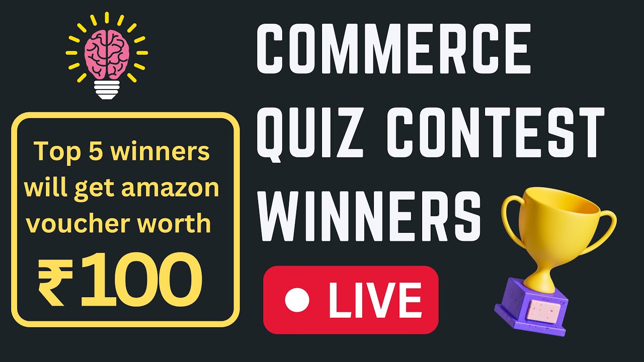 COMMERCE QUIZ CONTEST WINNERS | EPISODE-01 - YouTube