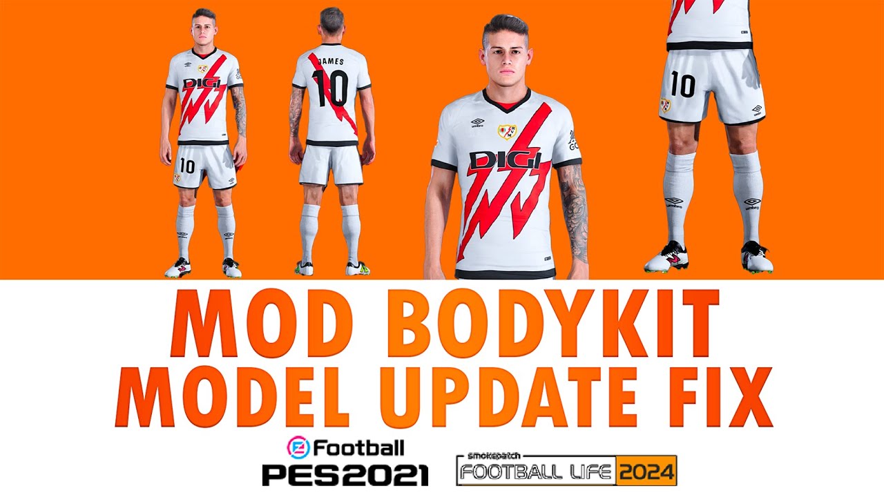 MOD BODY MODEL FIX V6: Corrección de Modelos de Cuerpo para PES 2021 y ...