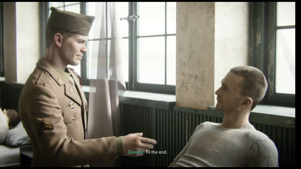 COD WWII- Zussman Rescued | Gameplay with cinematic effects | Game Zone ...