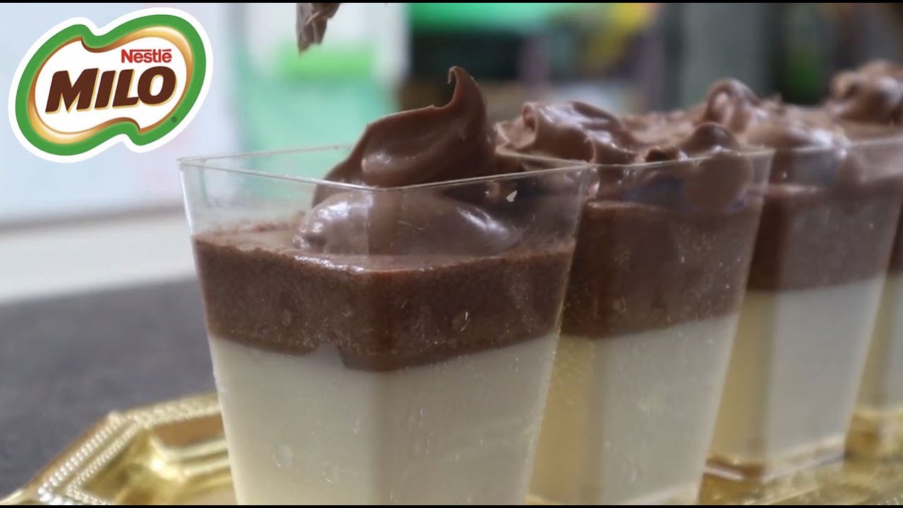 Resep Pudding Milo Paling Enak dan Praktis - YouTube