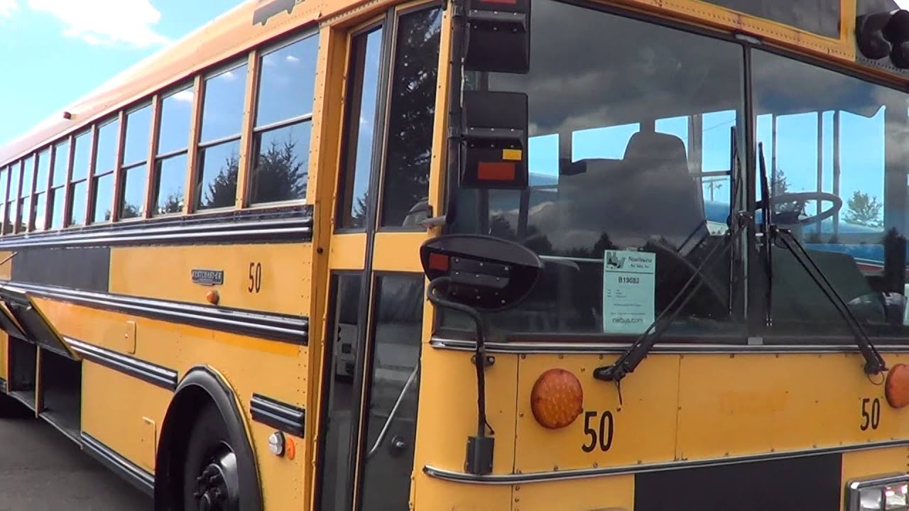 Northwest Bus Sales, Inc. - 93' Thomas 84 Passenger School Bus - YouTube