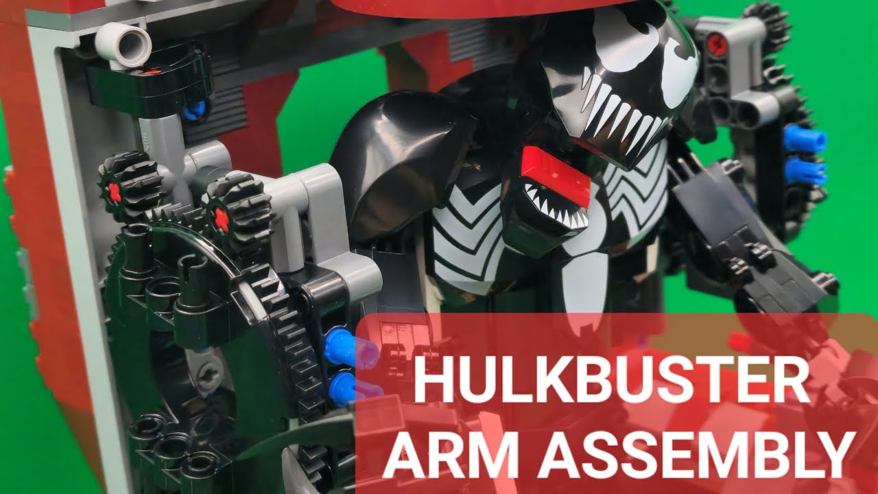 Super UCS Hulkbuster Arm Joint Assembly - YouTube