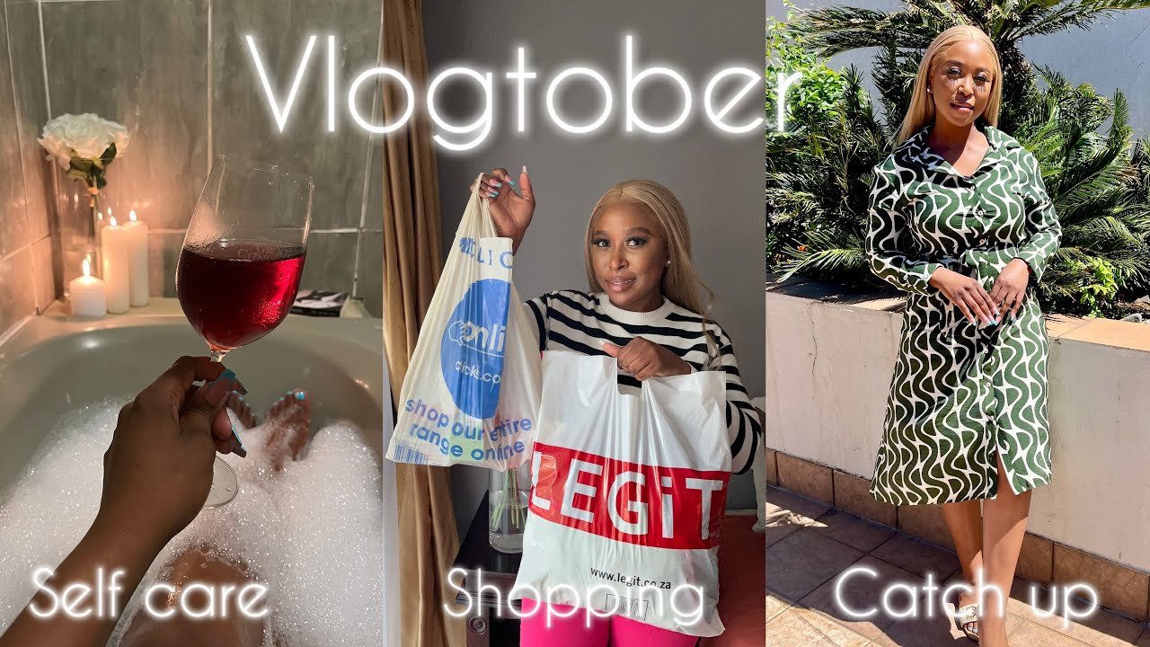 VLOGTOBER EP 1 : SELF-CARE || SHOPPING 🛍️|| CATCH UP || NIGHT TIME ...