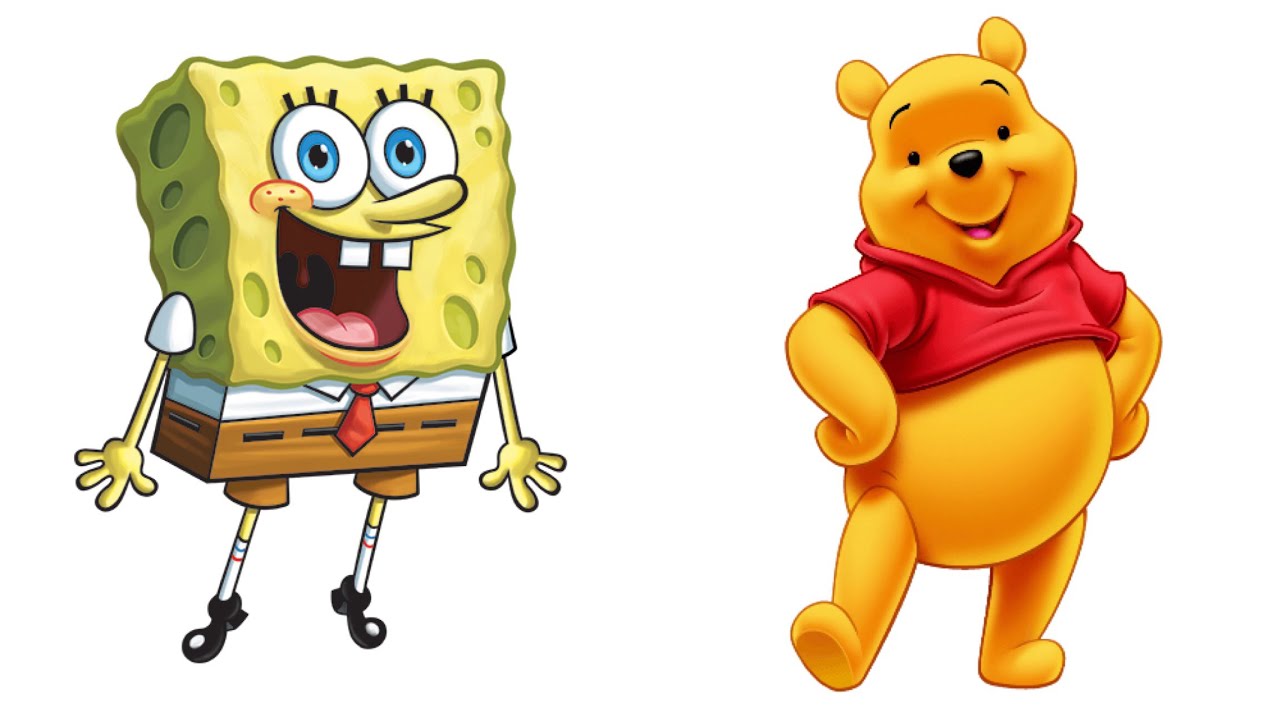 SpongeBob Meets Winnie The Pooh (Requested By ...