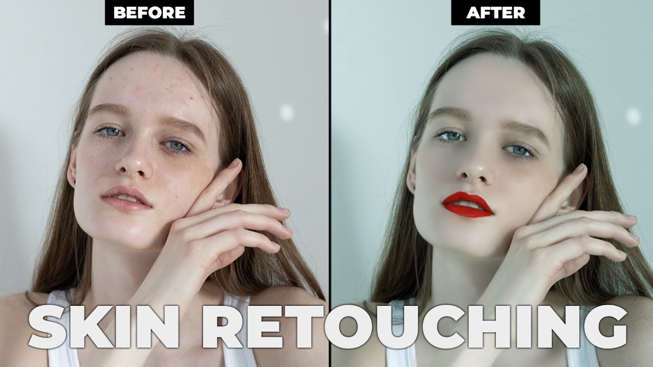 Skin Retouching in Photoshop - Complete Tutorial - YouTube