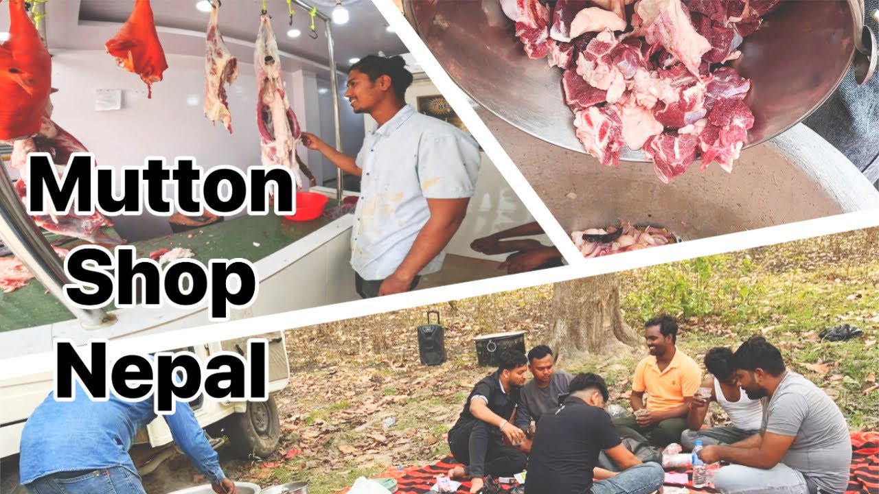 Mutton Shop Nepal || How To Buy Original Mutton 🐐 - YouTube