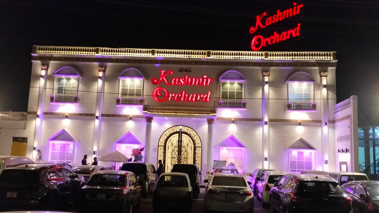 (Kashmir Orchard Marquee) near Quaid - e - Azam Interchange, Ring road, Lahore - YouTube