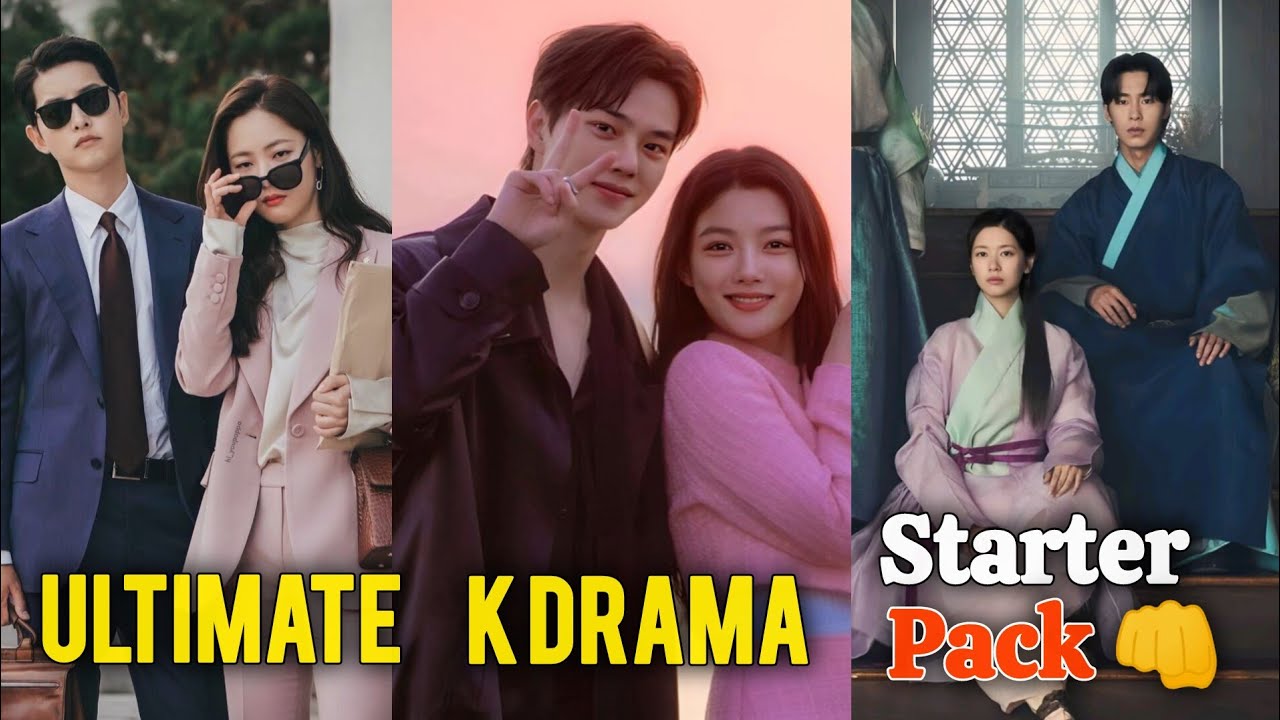 K-drama Starter Pack | Beginner's Guide To Must Watch KDramas - YouTube
