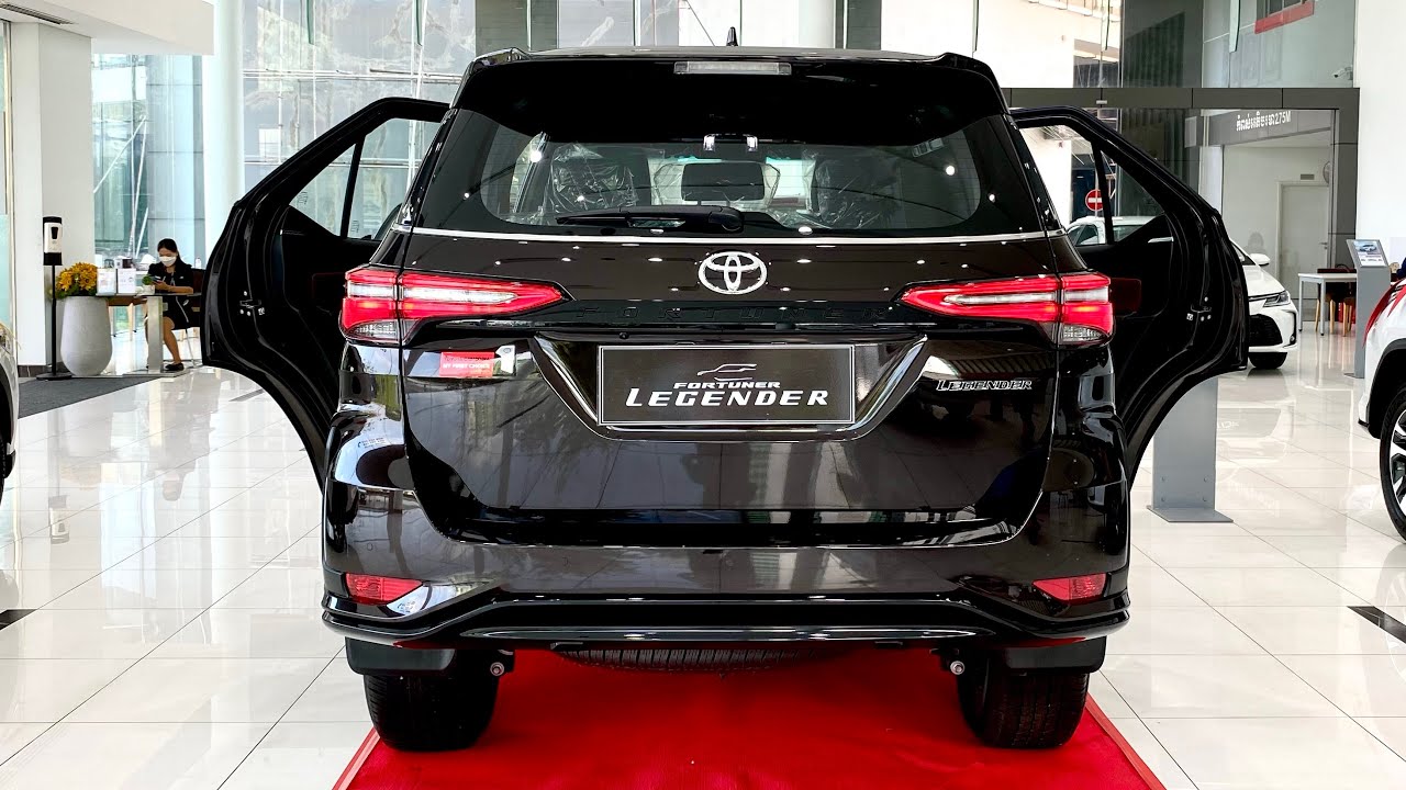 Wow! 2023 Toyota Fortuner Legender Family SUV Black Color | In-Depth ...