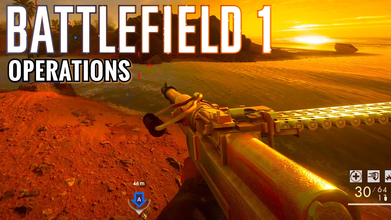 Battlefield 1: Operations Gameplay 28-5 K/D (No Commentary) - YouTube