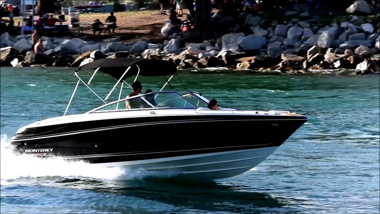 Monterey Sport Bow Rider at Haulover Inlet - YouTube