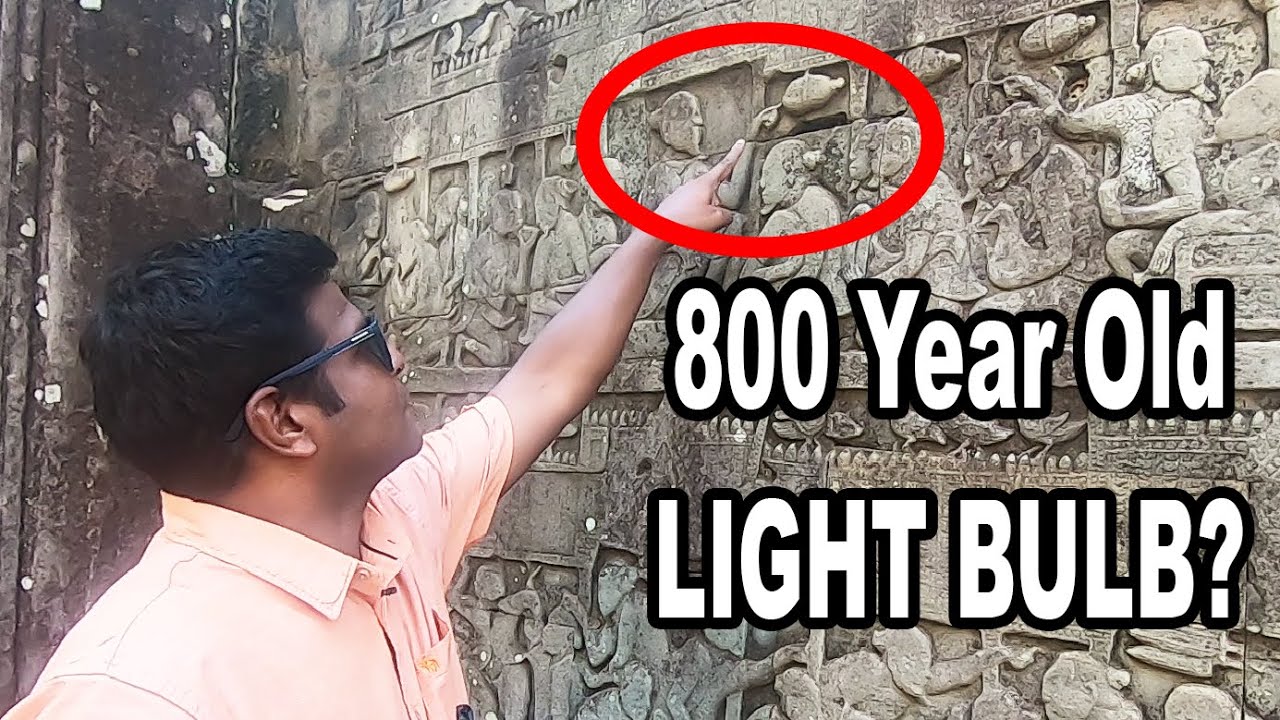 800 Year Old Carvings Show Light Bulbs & Ancient Technology? - Bayon ...