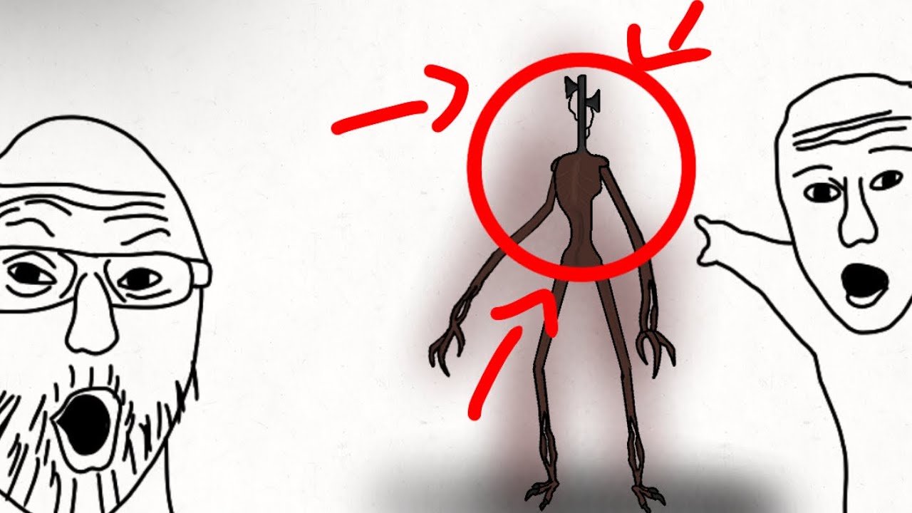 How to draw Siren head - YouTube