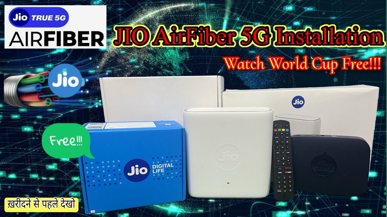 Jio AirFiber True 5G Installation, Speed Test, Plans, Booking ...