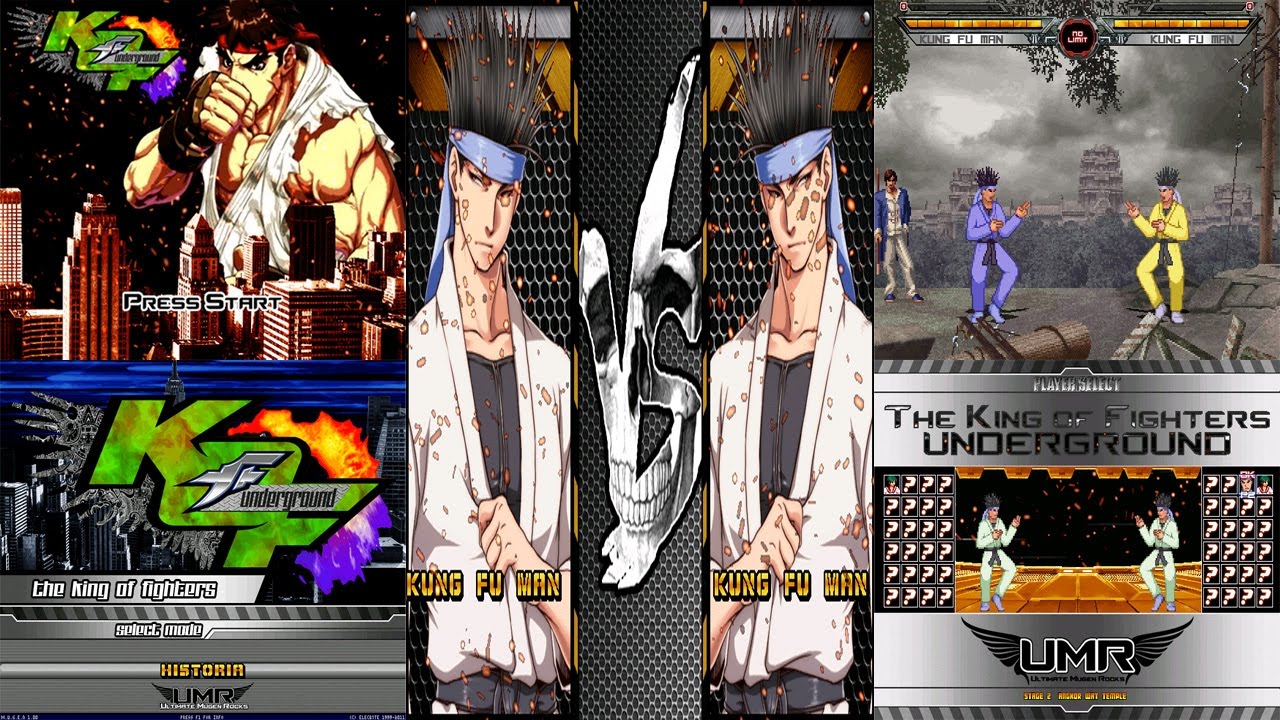 [Screenpack MUGEN] KOF UNDERGROUND [640x480] DOWNLOAD!! - YouTube