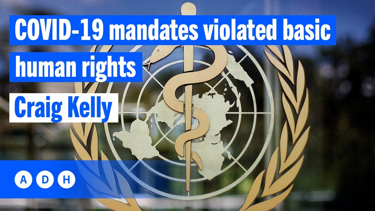 COVID-19 mandates violated basic human rights: Craig Kelly | Fred Pawle ...