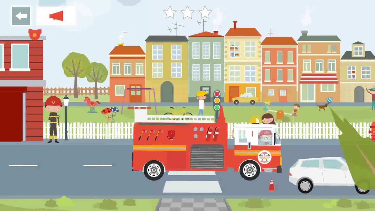 Play Firefighters Kids Games - party 1 - YouTube