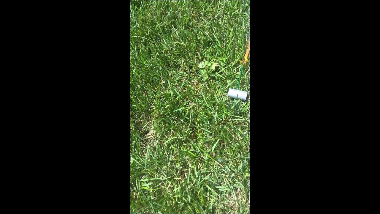 Silver salute firecracker - YouTube