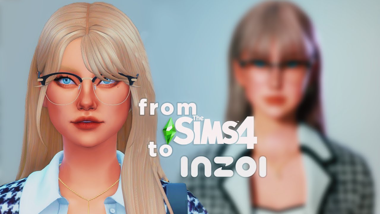 З Sims 4 в InZOI | InZOI Character Studio | Sims 4 час нервувати? | # ...