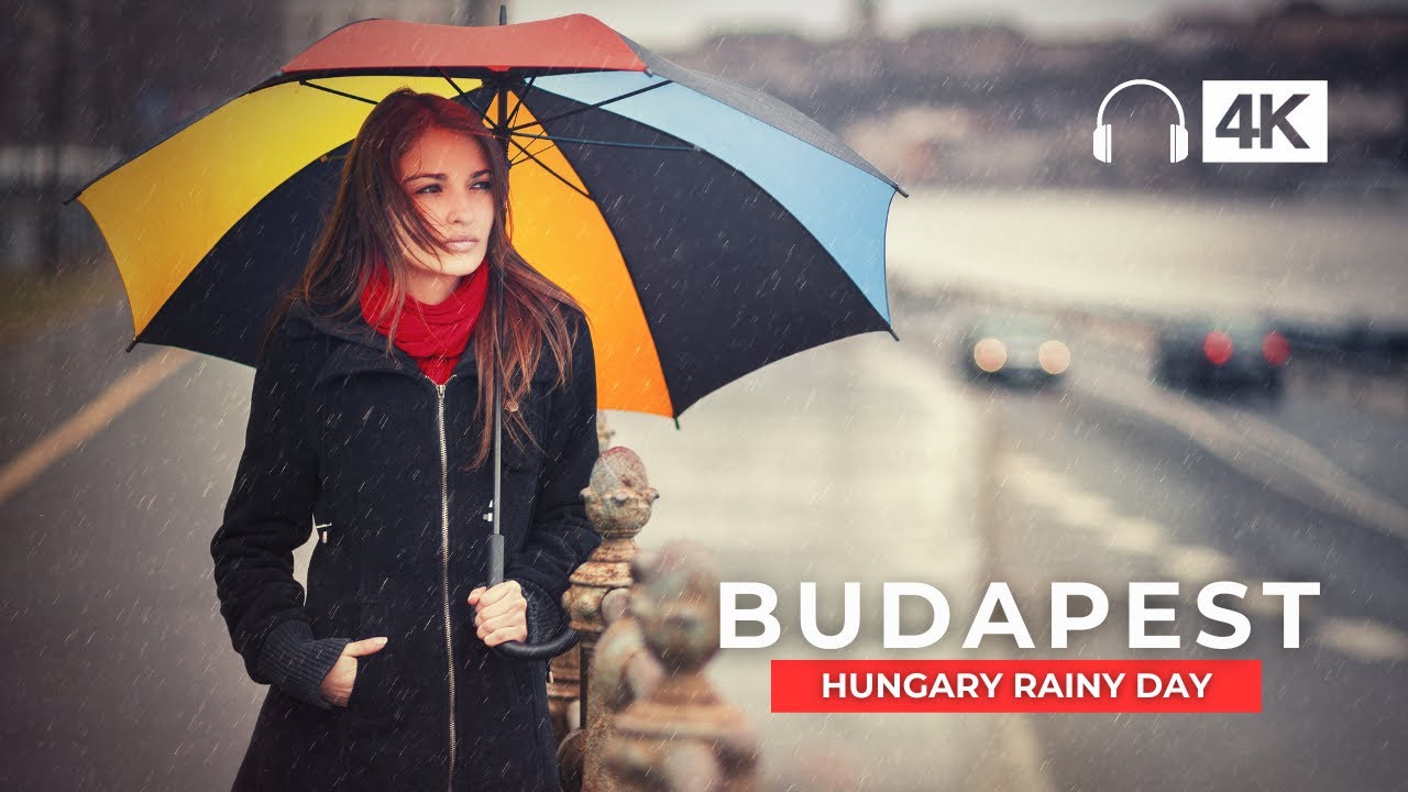 Rainy Day in Downtown Budapest, Hungary - Walking Tour [4k/60fps] - YouTube