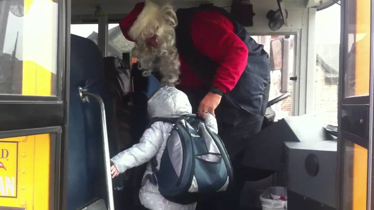 Santa Preschool Bus Driver - YouTube
