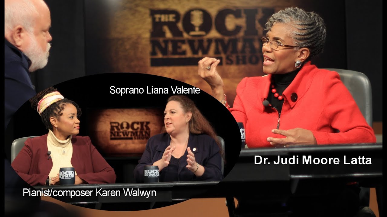 Howard Talent & Judi Moore Latta on The Rock Newman Show - YouTube