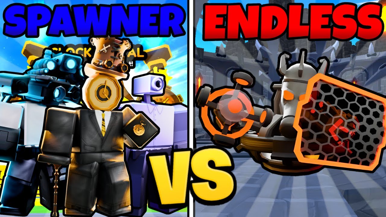 HOW GOOD ARE SPAWNER UNITS IN ENDLESS MODE? (Toilet Tower Defense ...
