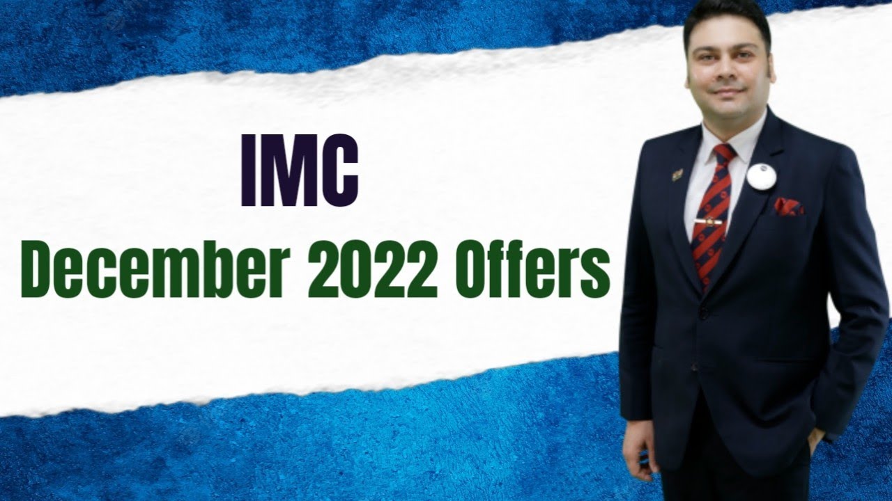 IMC December 2022 OFFERS..... - YouTube