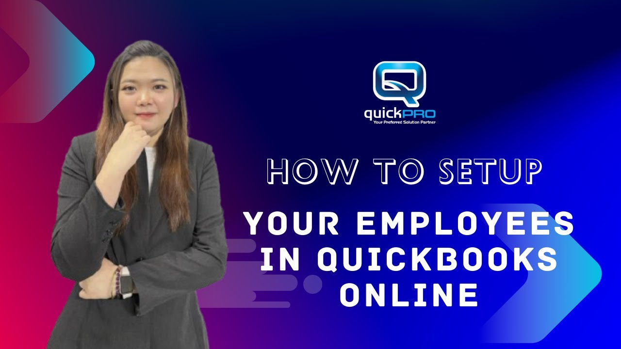 How to Setup your Employees in QuickBooks Online - YouTube