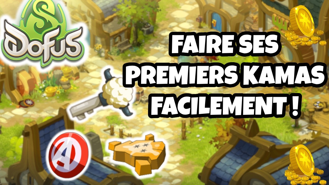 DOFUS UNITY : AVENTURE SOLO ! ON FARM LES KAMAS ET LES DONJONS ...