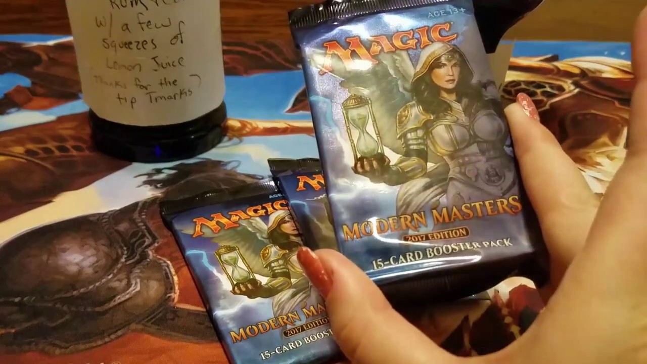 MTG Modern Masters 2017 Booster Box Packs Opened **SPECIAL GUEST ...