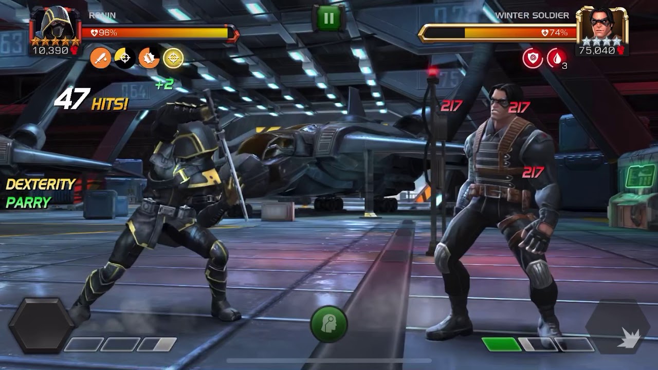 R4 Ronin vs RoL Winter Soldier MCoC - YouTube