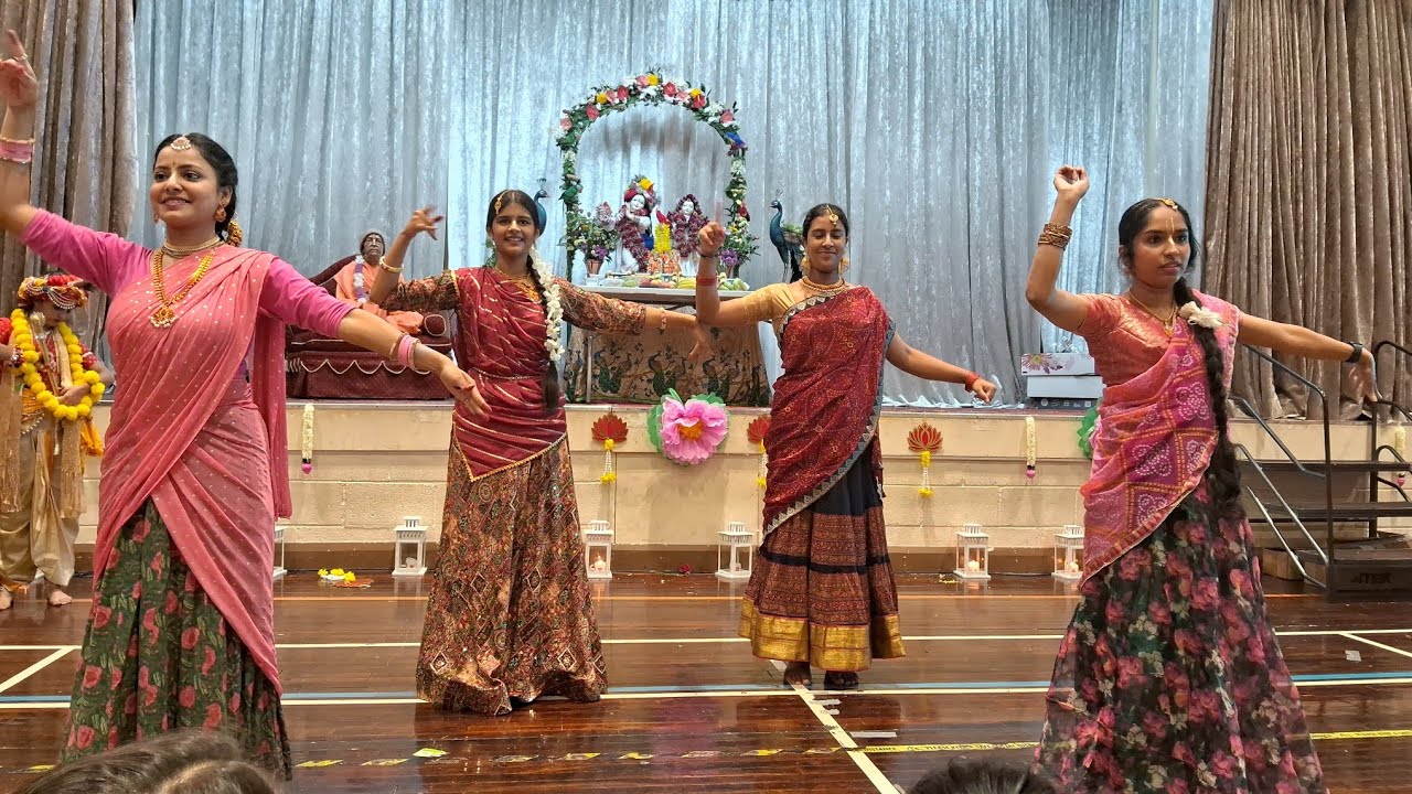 Devotional dance by devotee kids , Janmashtami 2024 ...