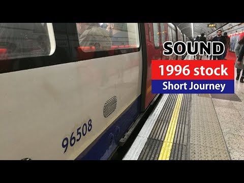 [Sound] 1996 Stock//GEC-Alsthom GTO-inverter//Westminster - Baker Street on peak hours(01.2017)