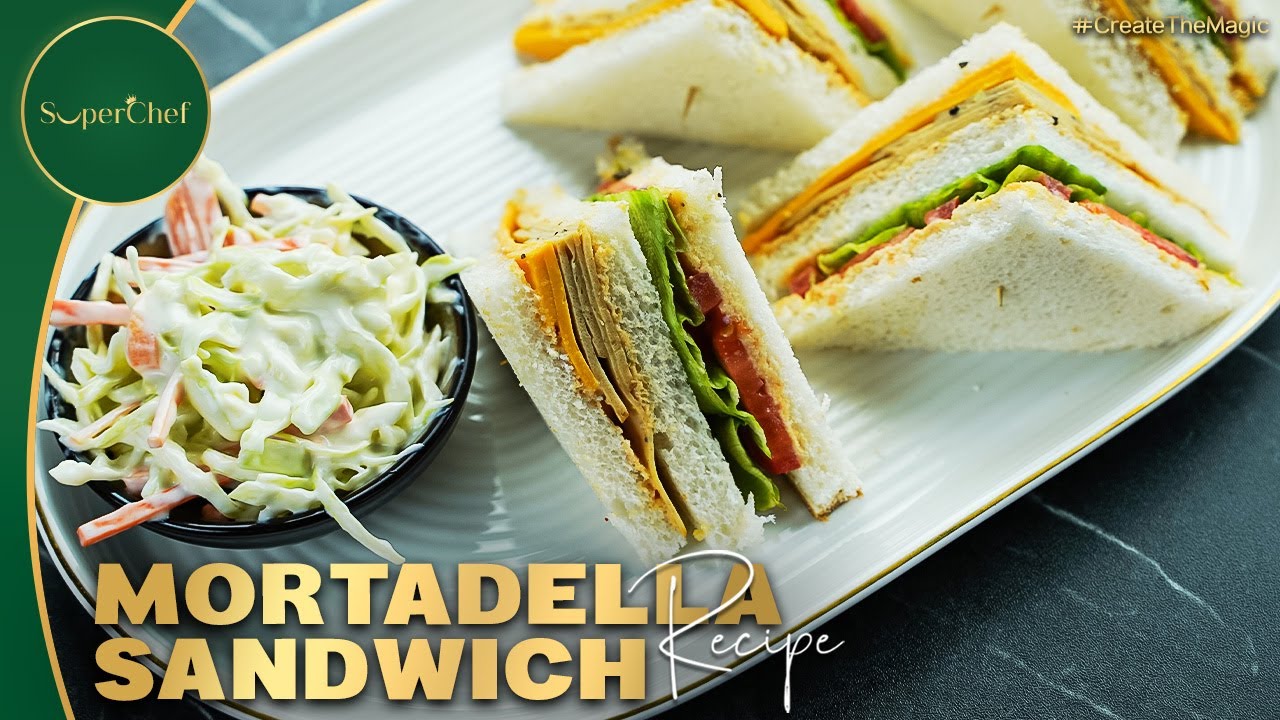 Mortadella Sandwich Recipe - Quick and Delicious - YouTube