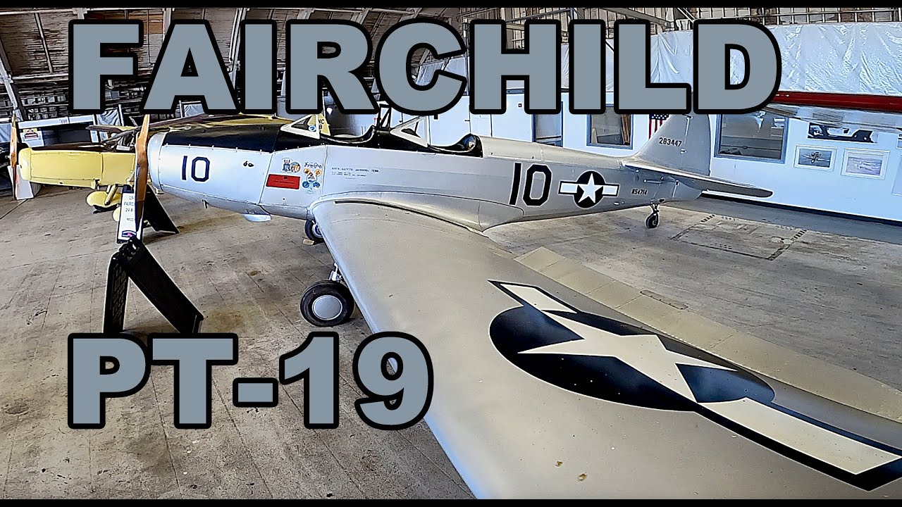 Fairchild PT-19 Cornell Trainer "No. 10" | Hagerstown Maryland Aviation ...