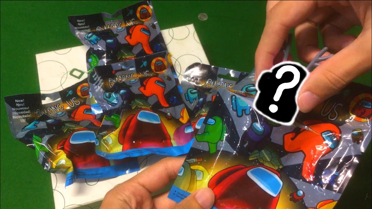 Among Us Blind Bag Bootleg Unboxing Action Figure + Cards! - YouTube