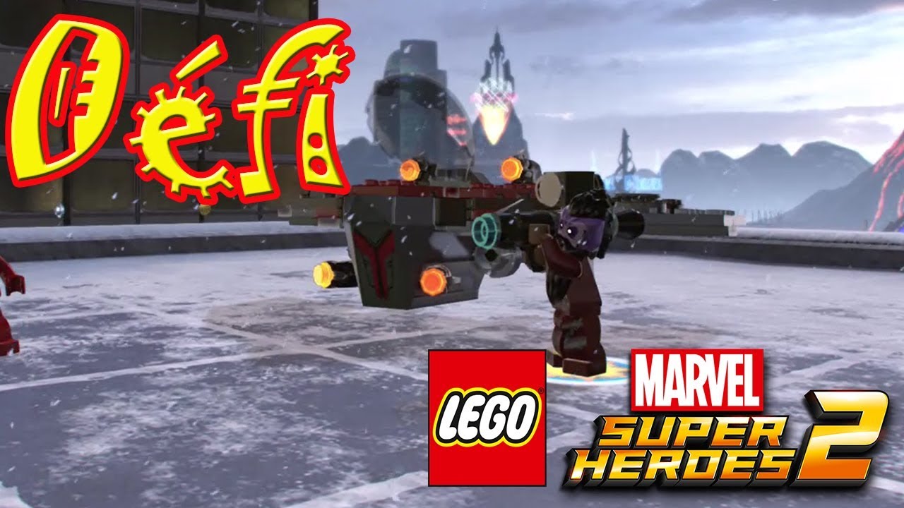 LEGO Marvel Super Héroes 2 FR Défis Ecraseur De Présentateurs Véhicule ...