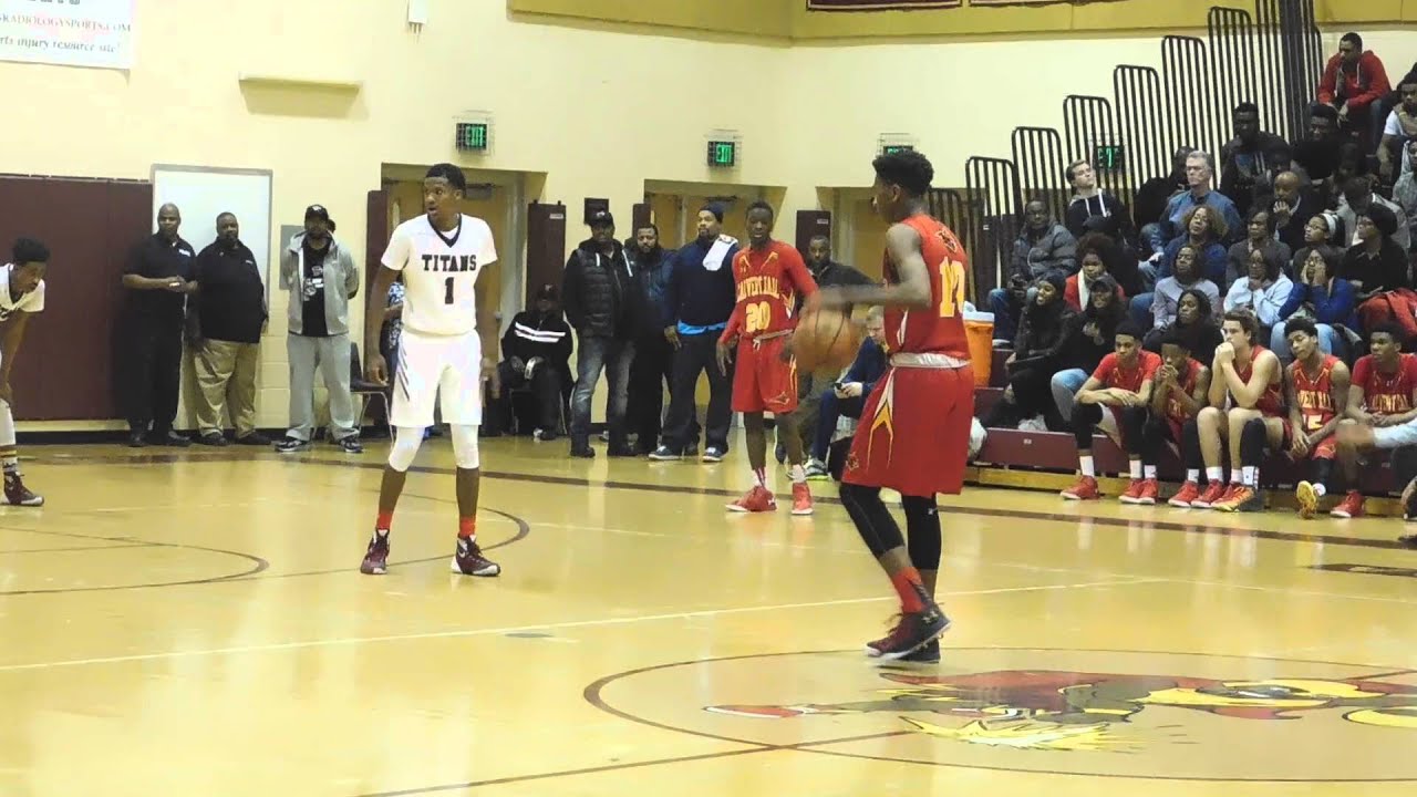 Calvert Hall/New Town boys basketball 12/21/15 - YouTube