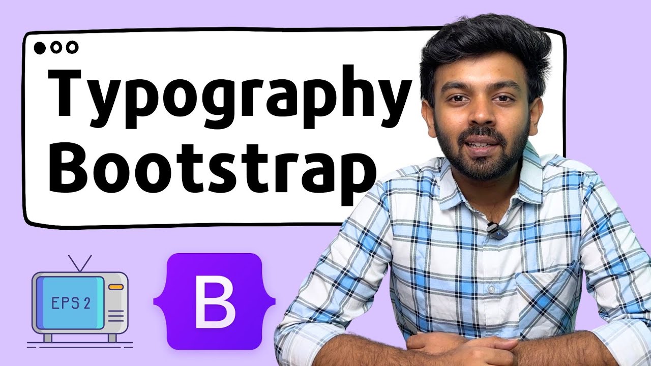 Typography in Bootstrap | Bootstrap for Beginners Ep - 2 | code io - Tamil - YouTube