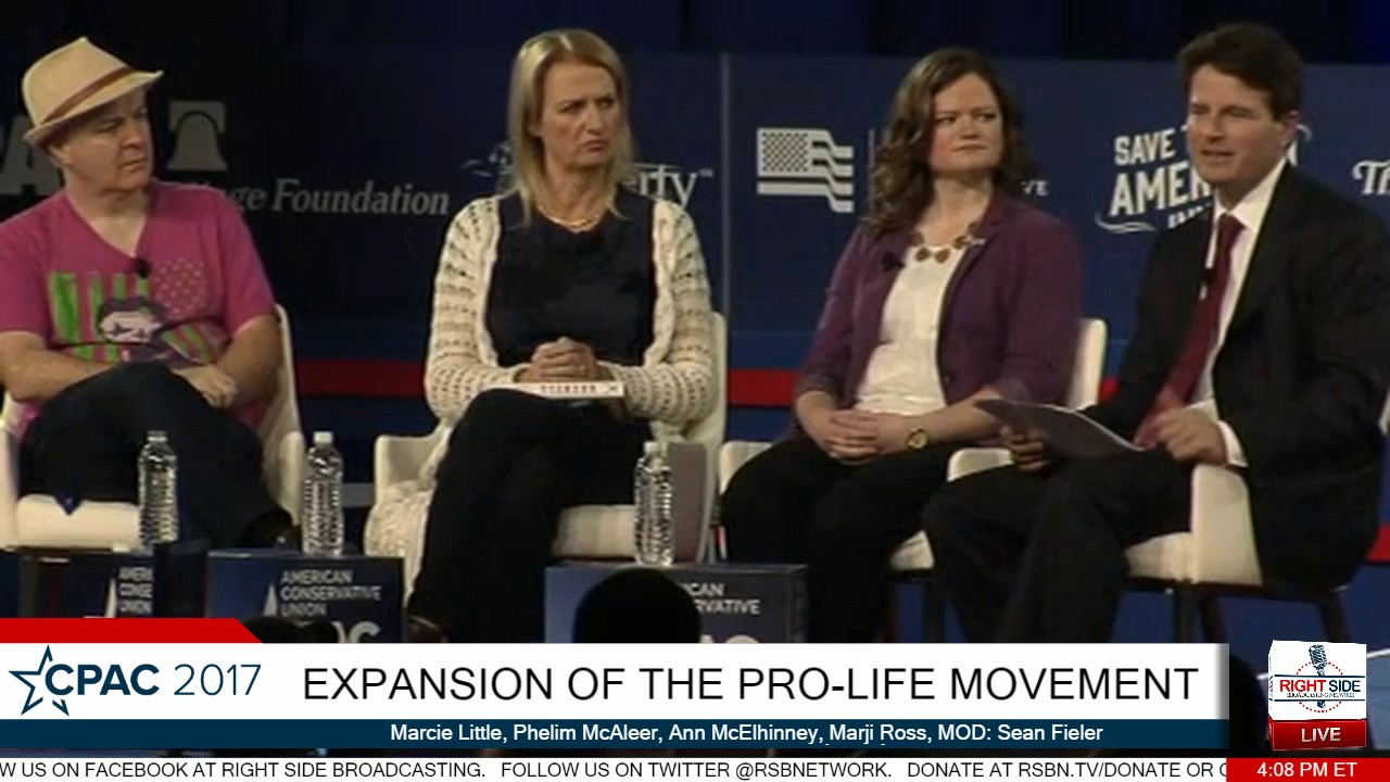 Expansion of the Pro-Life Movement: Marcie Little, Phelim McAleer, Ann ...