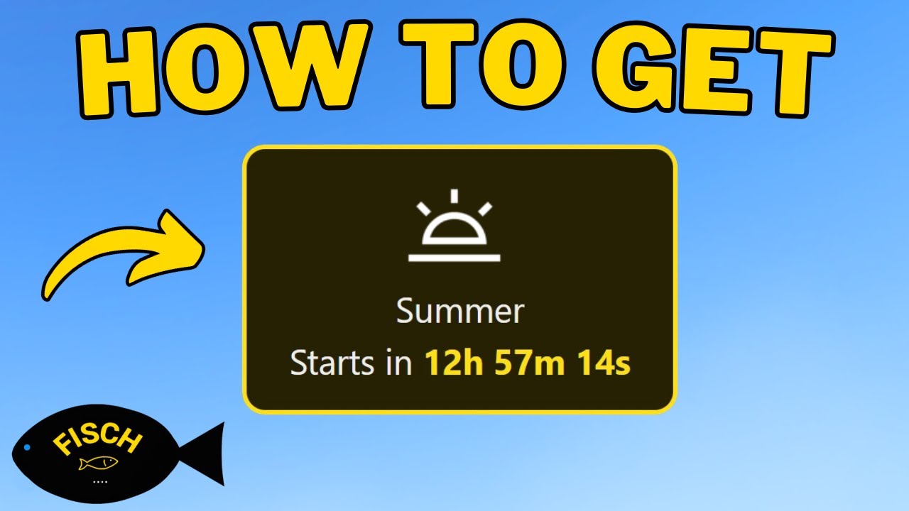 How To Get Summer Season in Fisch | Roblox - YouTube
