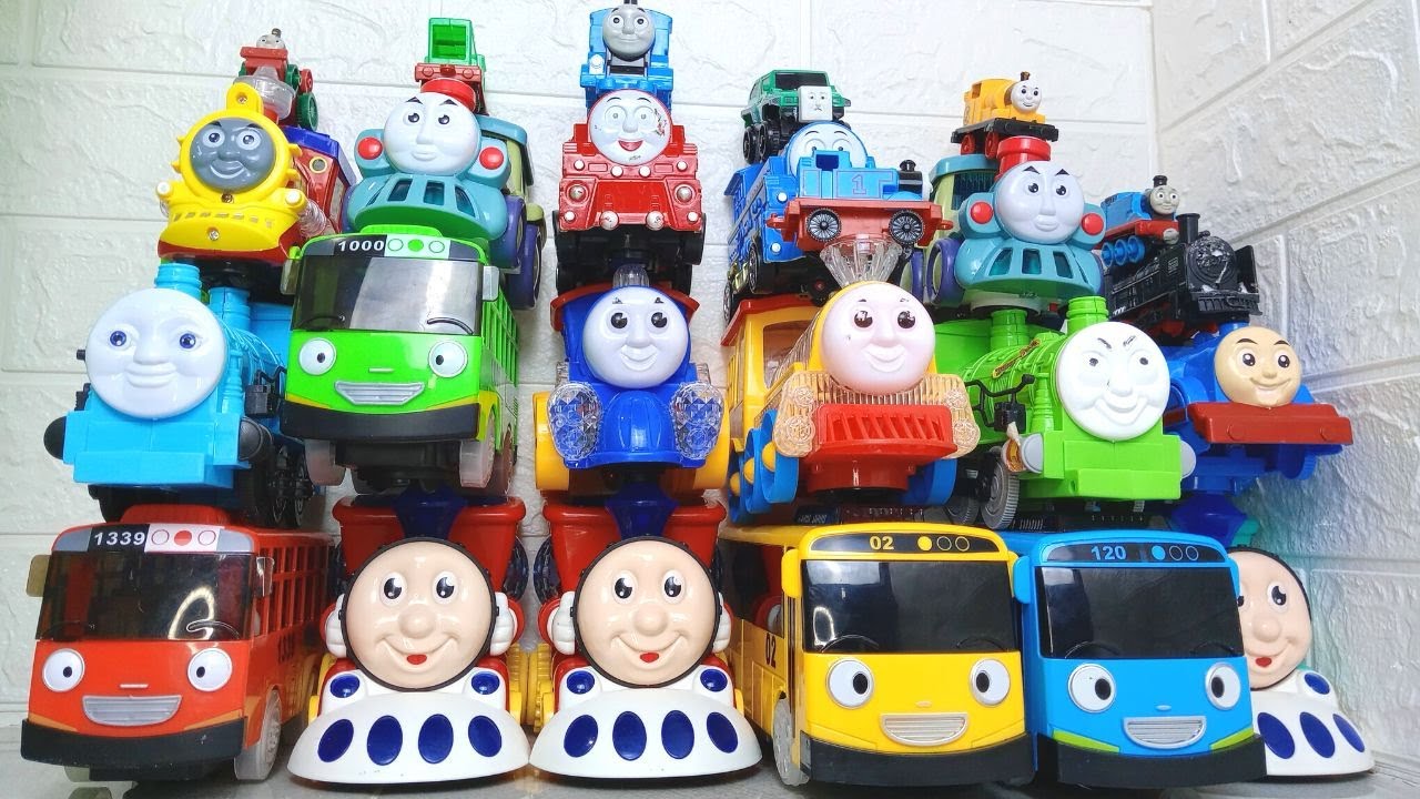 Bertemu Teman Baru Kereta Thomas | Happy Trains | Thomas And Other ...