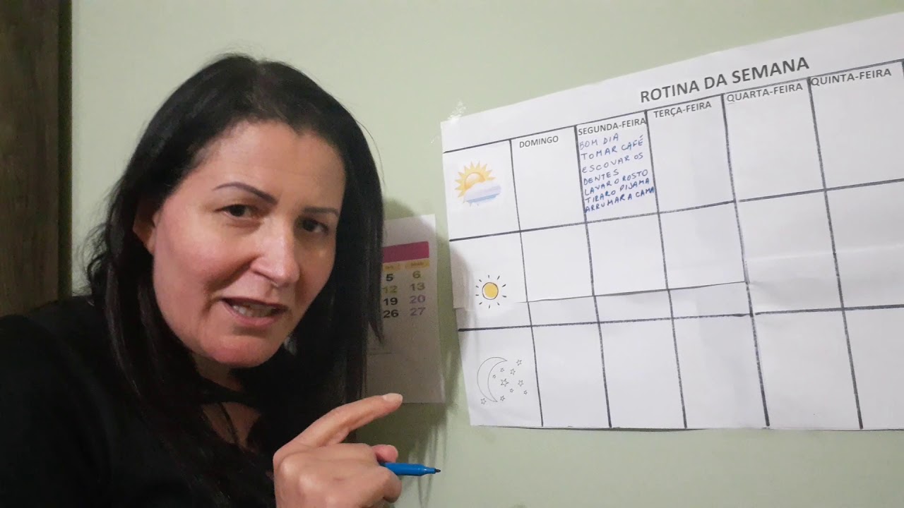 Construindo a rotina da Semana com a família - YouTube