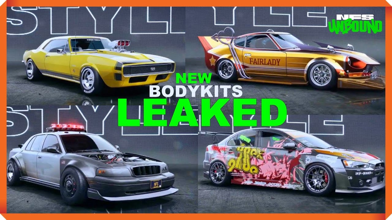 Need for Speed Unbound | NEW HIDDEN BODYKITS LEAKED | NEW UPDATE ...