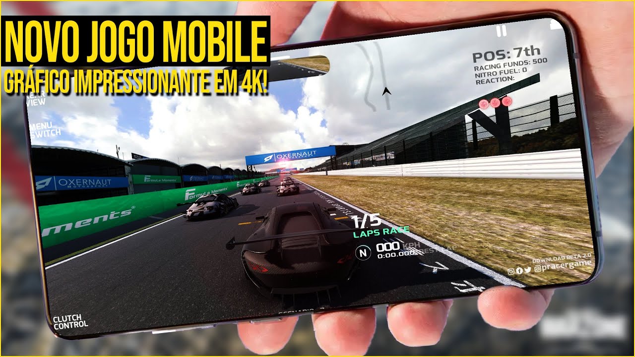 SAIU! NOVO JOGO com GRÁFICO IMPRESSIONANTE EM 4K para Android! Project ...