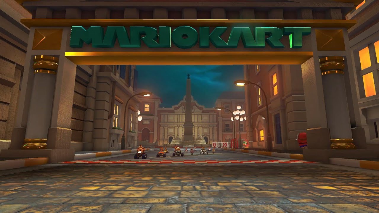 Tour Rome Avanti - 200cc Grand Prix || Mario Kart 8 Deluxe + Booster ...
