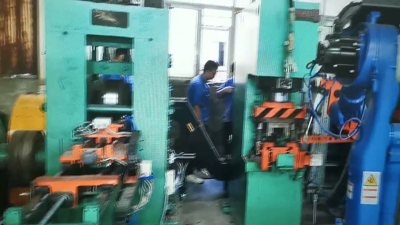 automatic short taper rolling with induction furnace 2 - YouTube