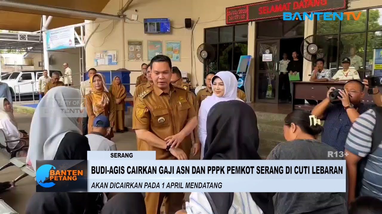 BUDI AGIS CAIRKAN GAJI ASN DAN PPPK PEMKOT SERANG DI CUTI LEBARAN - YouTube